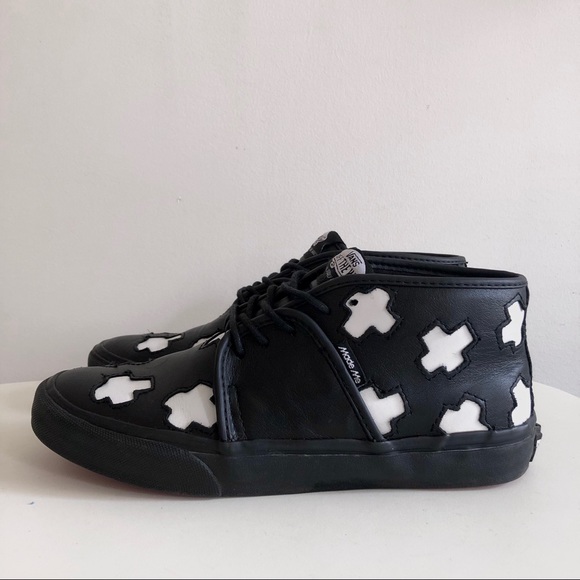 Vans | Shoes | Vans Special Edition Mademe Black White X Half Cab ...
